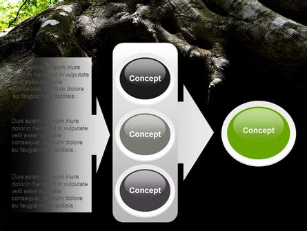 Tree Root Presentation Template For PowerPoint And Keynote PPT Star