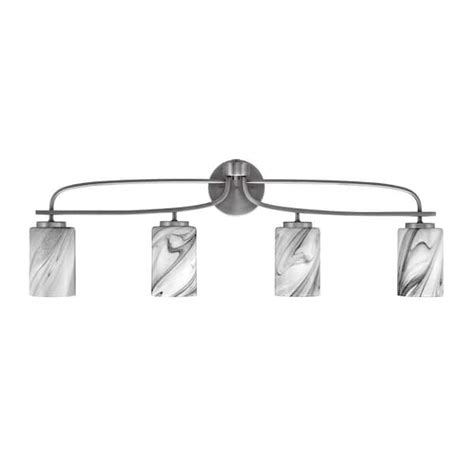 Olympia 36 In 4 Light Graphite Vanity Light 3r914gp3009 The Home Depot