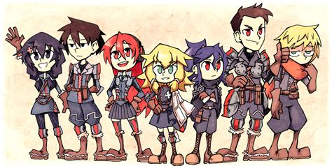 Setzs Drawings And Things — Valkyria Chronicles Oc Group Commission