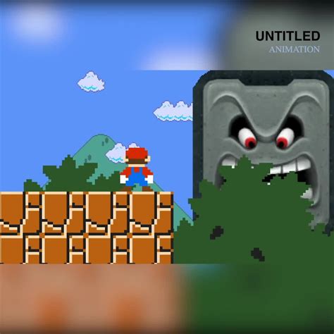 Mario Vs The Giant Thwomp Maze Animation Mario Vs The Giant Thwomp