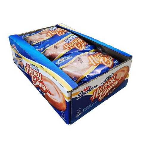 Duchess Glazed Honey Buns 5 Oz 9 Pk