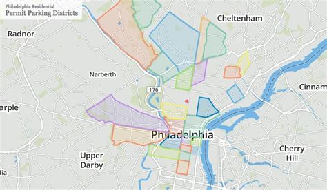 Philadelphia Districts Map