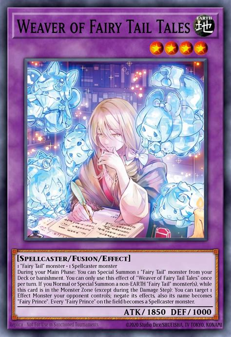 Weaver Of Fairy Tails Yu Gi Oh Card Database Ygoprodeck