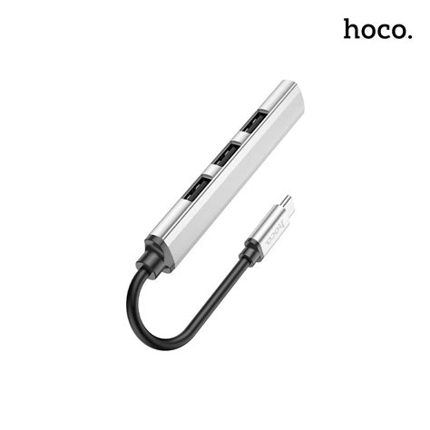 HOCO USB C HUB 4 in 1 - HB26 | Digistore