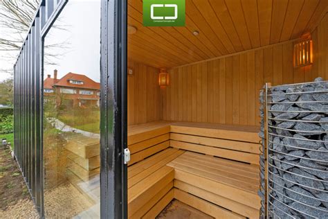 20ft Container Sauna Containerconcepts