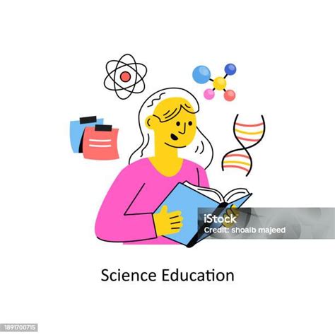 과학 교육 벡터 채워진 개요 디자인 그림입니다 흰색 배경의 기호 Eps 10 파일 건강관리와 의술에 대한 스톡 벡터 아트 및
