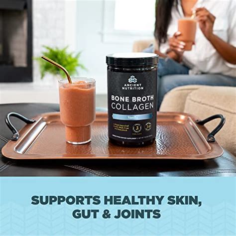 Ancient Nutrition Collagen Powder Bone Broth Collagen Vanilla