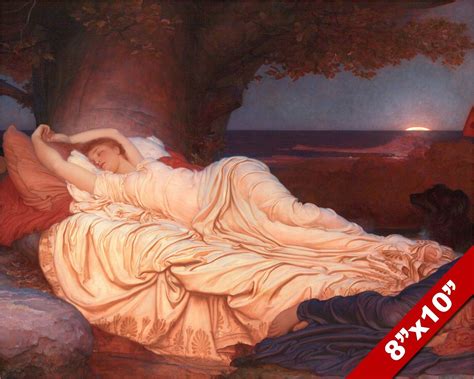 Woman Sleeping Painting