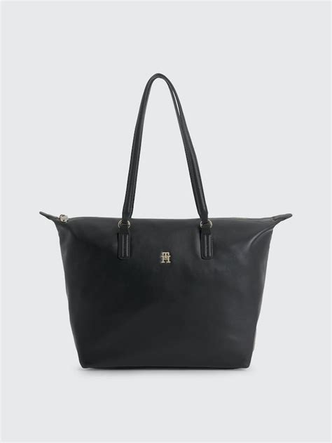 Th Monogram Plaque Tote Bags Tommy Hilfiger