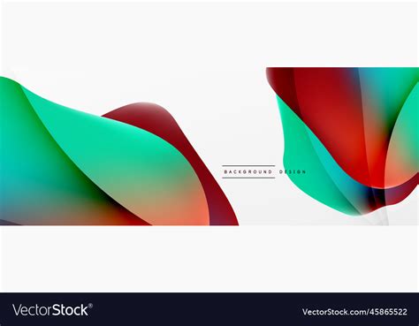 Abstract Background Fluid Gradient Color Wave Vector Image