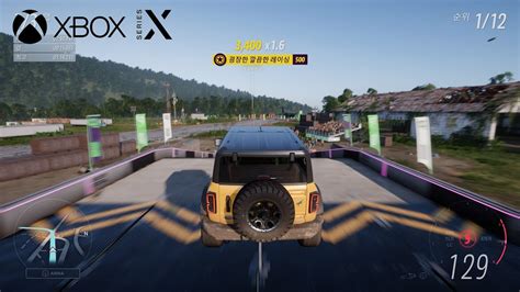 포르자 호라이즌5 Ford Bronco 비행장 크로스 컨트리 서킷 Xbox Sereis X 4k 60fps Youtube