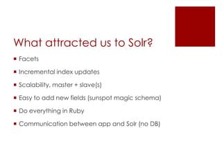 Solr And Sunspot Ppt