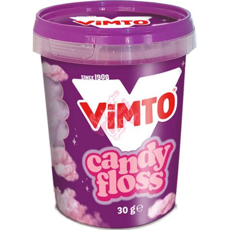 Sweet And Glory Vimto Candy Floss 30g Case