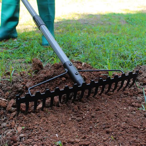 Walensee 54ft Bow Rake Heavy Duty Garden Rake With Stainless Steel