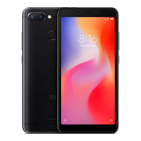 Smartfon Xiaomi Redmi 6 464gb Czarny Redmi 6 Redmi Xiaomi