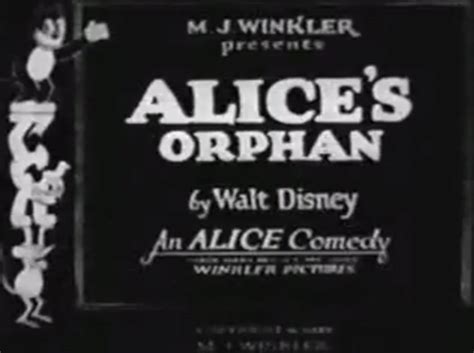 Alices Orphan Film D23
