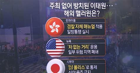 ‘핼러윈 행사 통제 보니…日선 ‘dj 폴리스가 호통