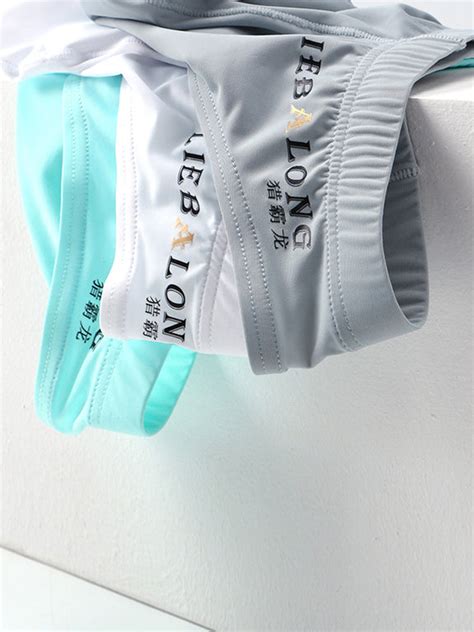 3 Packs Of Mens Ice Silk Seamless Convex Pouch Briefs Mr Saker Mr