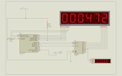 Digits Segment Led Multiplexing Using A Shift Register Pic