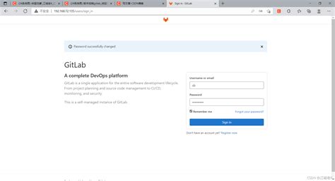 Gitlab界面配置gitlab登录页面定制 Csdn博客