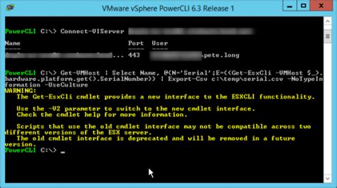 Vsphere Get Esx Server Serial Numbers Welcome To Info Tech Layer