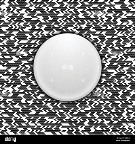 Black And White Tech Texture Design Vector Background Stock Vector