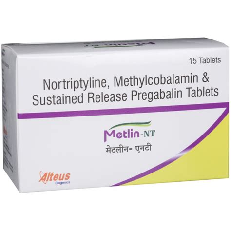 Buy Metlin Nt Tablet 15 Tab In Wholesale Price Online B2b Retailershakti