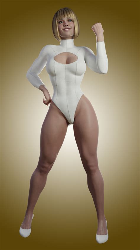 Rule 34 1girls 3d Big Breasts Blender Blonde Hair Blue Eyes Boob