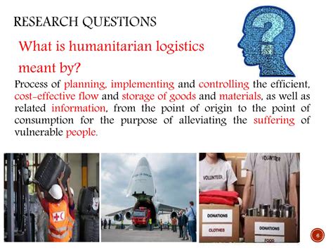 Impact Of Humanitarian Logistics In Disaster Relief Operations Pptx Logistics Business