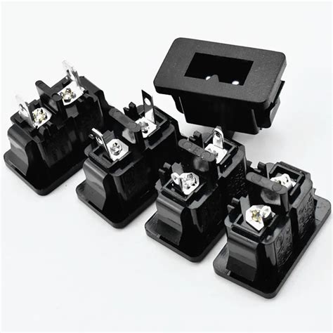 Ac C8 Socket Buy Ac Socket Panel Mount Female Socket Industrial Ac