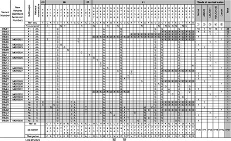 Nucleotide Sequence Variations In The Hpv E6 E7 L1 Isolates In Korean
