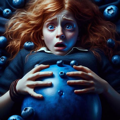 Ginny Weasley Blueberry Inflation Ai Generated By Joshuaecw21985 On