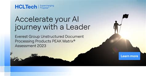 Hcltech On Linkedin Hcltech Positioned As A Leader In Unstructured