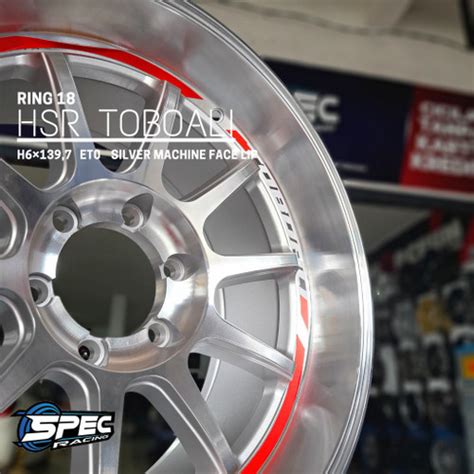 Jual Velg Pelek Racing Ring 18 HSR Toboali Lebar 95 Mobil Pajero