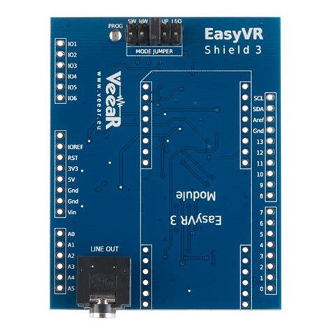 Easyvr Shield V3 Tarjeta De Reconocimiento De Voz Dynamoelectronics