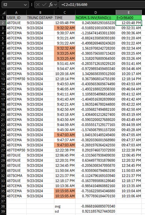 Excel Offsetting Duplicate Timestamps To Make Them Unique Stack