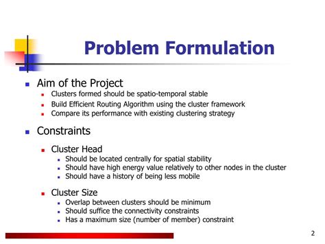 PPT Efficient Routing Via Clustering Strategy For Ad Hoc Networks