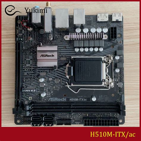 Used For Asrock H510m Itx Ac Lga 1200 64gb Hdmi Mini Itx Motherboard Test Ok Ubb Threads