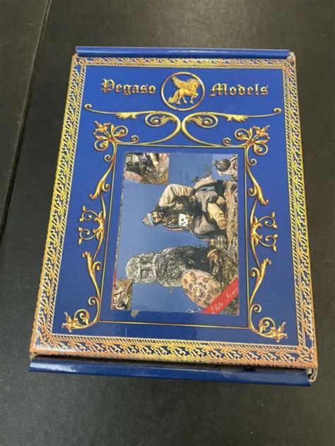 Pegaso Models 90 030 White Metal Figure Atilla The Huns 90mm Kit £42