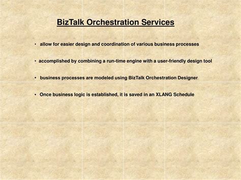 Ppt Biztalk Server 2002 Powerpoint Presentation Free Download Id726564