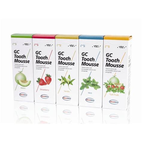 🏷️gc Tooth Mousse而至牙齒乳膏 日本原裝 不含氟 牙齒 牛奶鈣🥛哈密瓜🍈草莓🍓 蝦皮購物