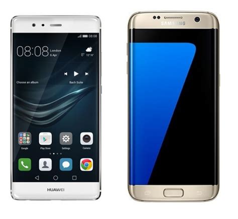 Galaxy S Edge Vs Huawei P Specs Comparison Huawei P Proves That It Can Put A Good Fight