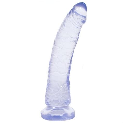 Basix Slim 7 Dong Clear Sex Toys At Adult Empire