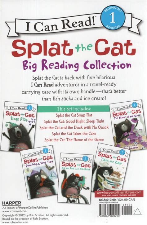 Splat The Cat Big Reading Collection I Can Read Level 1