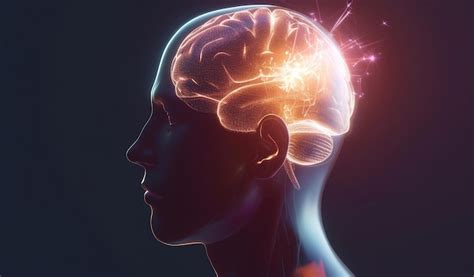 Premium Photo Illuminated Visualization Of Human Brain Activity