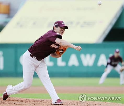 키움 선발투수 정찬헌 연합뉴스