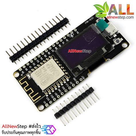 Nodemcu Wemos Esp8266 12e12f Built In 096 นิ้ว Oled บอร์ด Nodemcu พร้อมจอ Oled Arduinoall