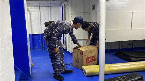 TNI AL Gagalkan Penyelundupan Miras Ilegal Di Sulawesi Utara