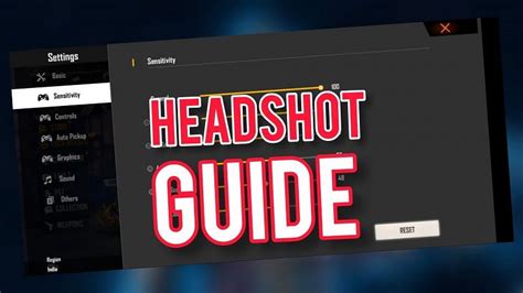 Best Free Fire Control And Sensitivity Settings For Headshots A