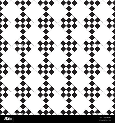 Vector Seamless Pattern Black And White Repeating Geometric Pattern Stock Vector Image And Art